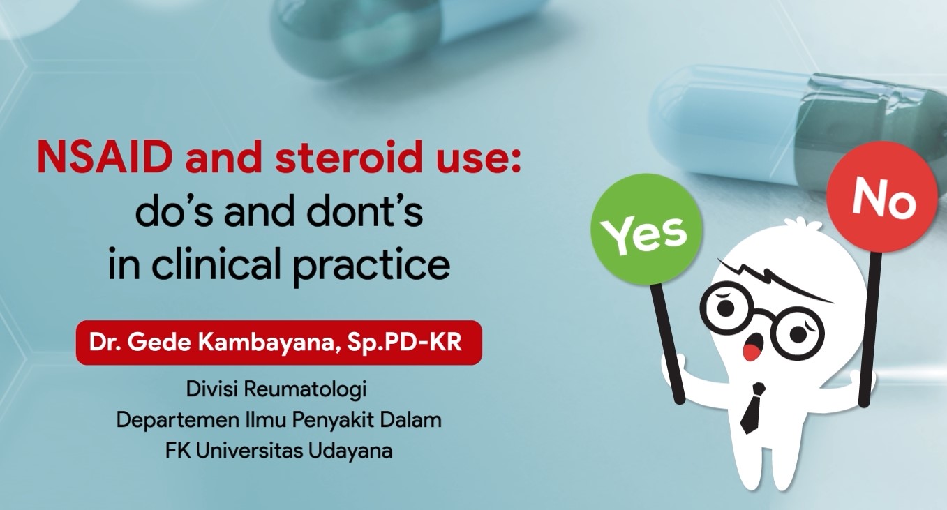 NSAID and Steroid – CME Reumatologi